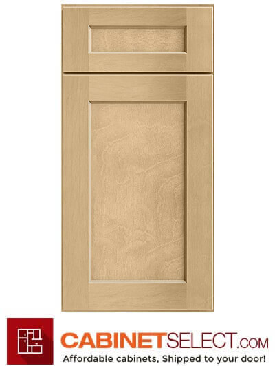 Shaker Honey Sample Door - CabinetSelect.com