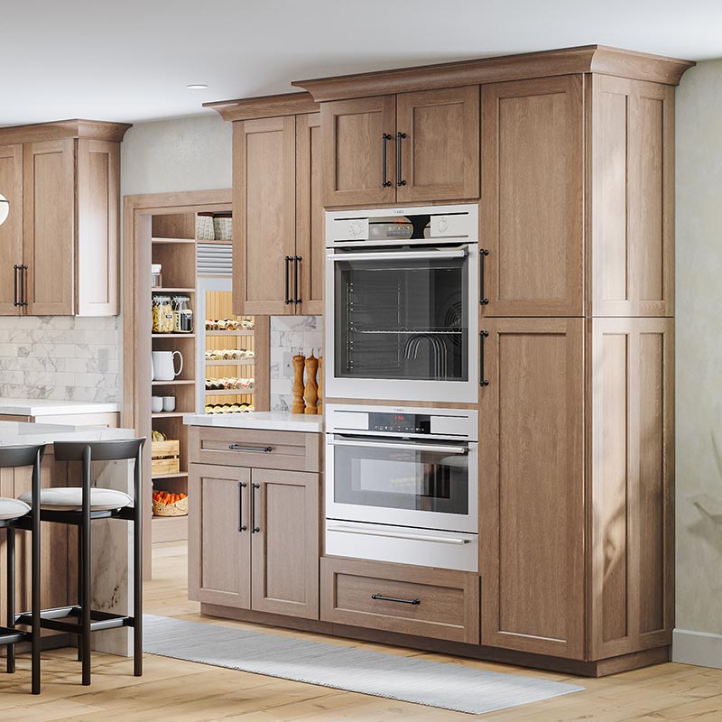 Toffee Shaker Kitchen Cabinets | CabinetSelect.com